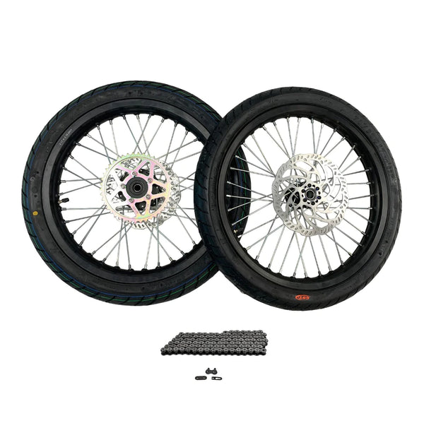 Surron SuperMotard Wheel set Complete | Electric Dirt Bikes | Sales