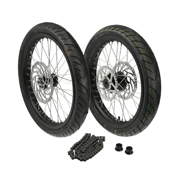 Surron SuperMotard Wheel set Complete | Electric Dirt Bikes | Sales